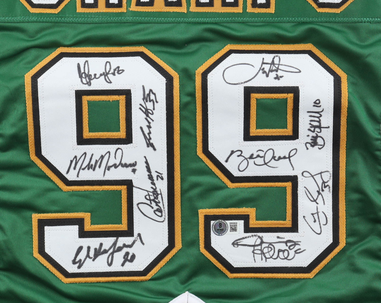 1999 Stanley Cup Champs Jersey Signed by (10) with Brett Hull, Ed ...