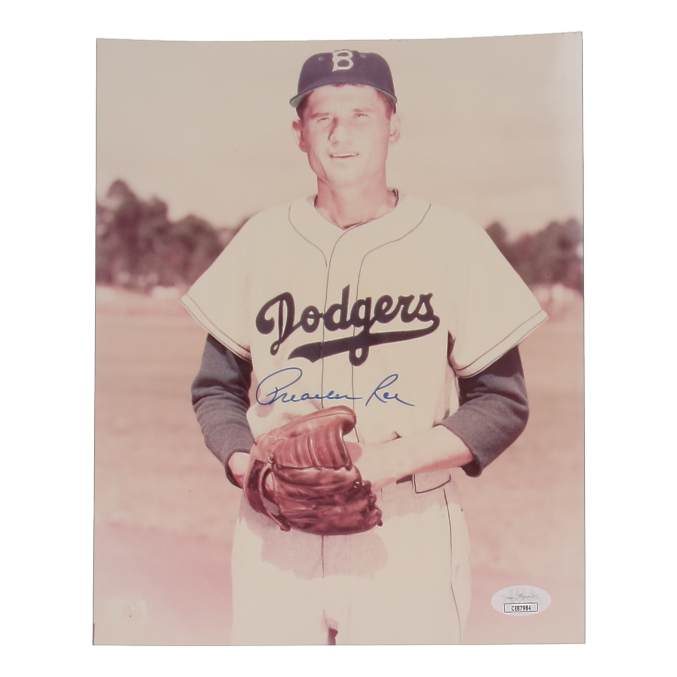 Preacher Roe Signed Dodgers 8x10 Photo (JSA) | Pristine Auction