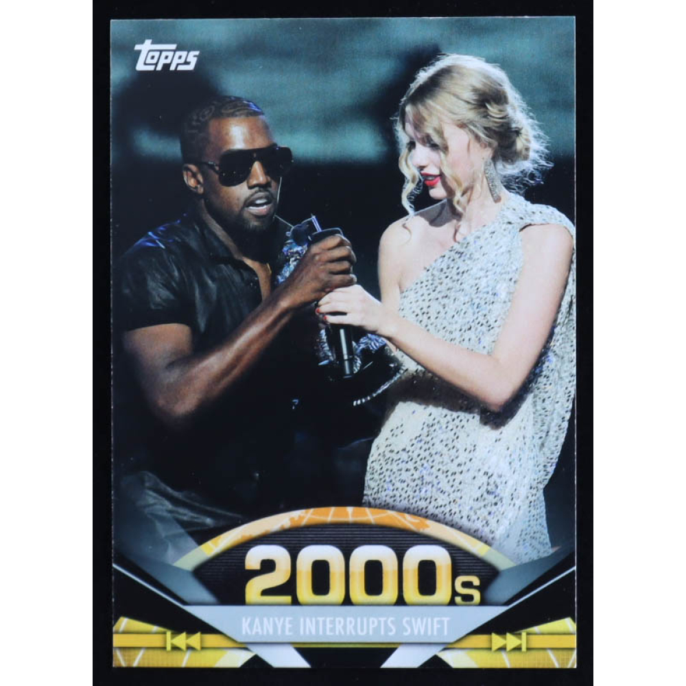Kanye West / Taylor Swift 2011 Topps American Pie Kanye Interrupts ...