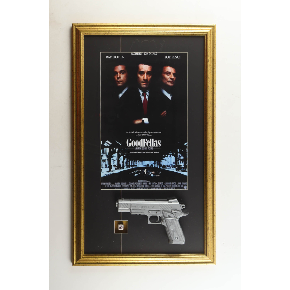 Henry Hill Signed "Goodfellas" Custom Framed Playing Card Display with ...