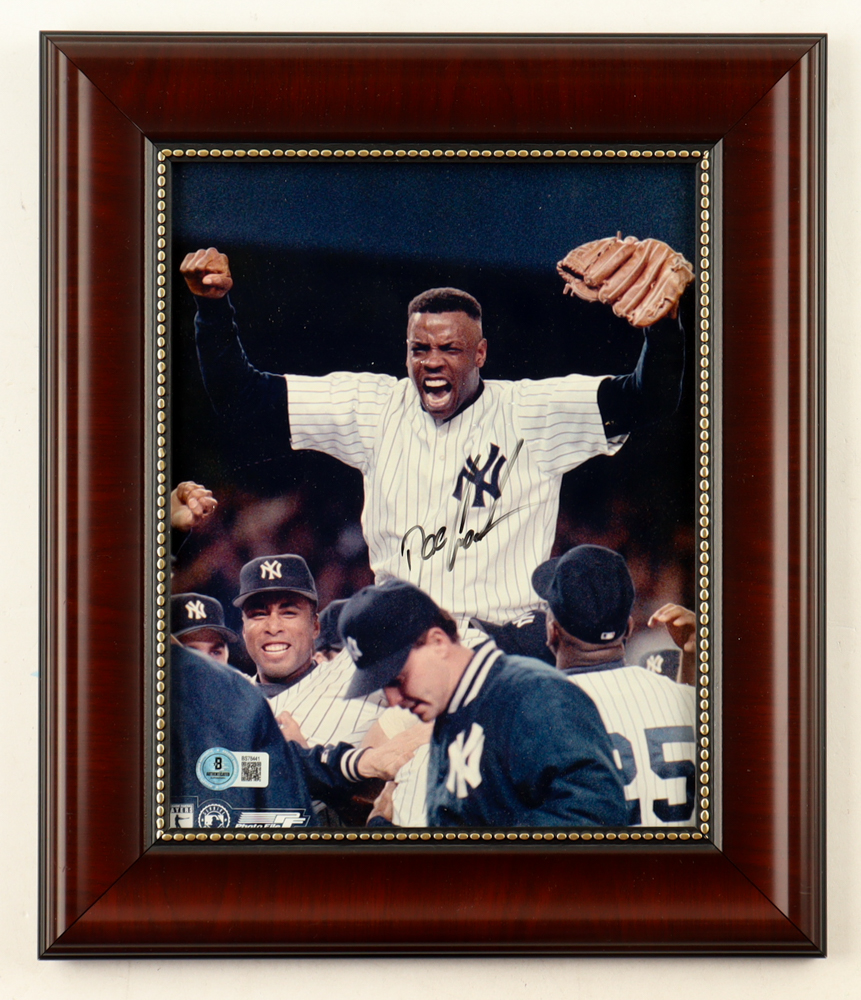 Doc Gooden Signed Custom Framed Photo (Beckett) | Pristine Auction