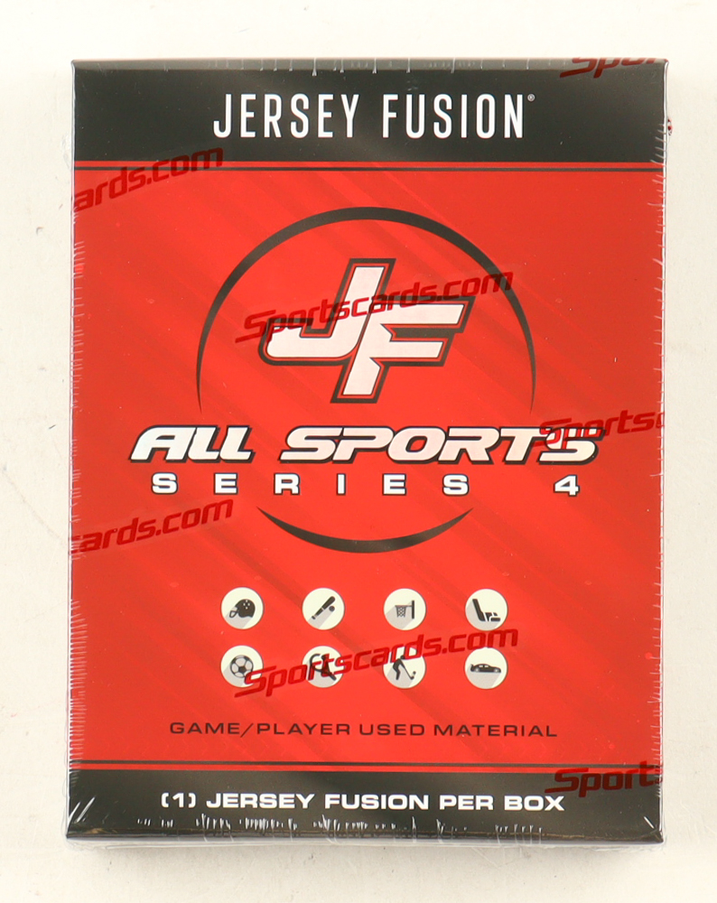 Jersey Fusion All Sports Edition Series 4 Card Box with (1) Jersey ...
