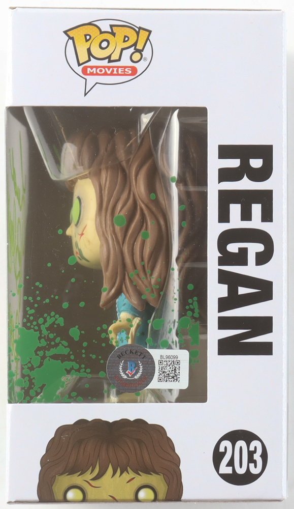 Linda Blair Signed "The Exorcist" #203 Regan Funko Pop! Vinyl Figure ...