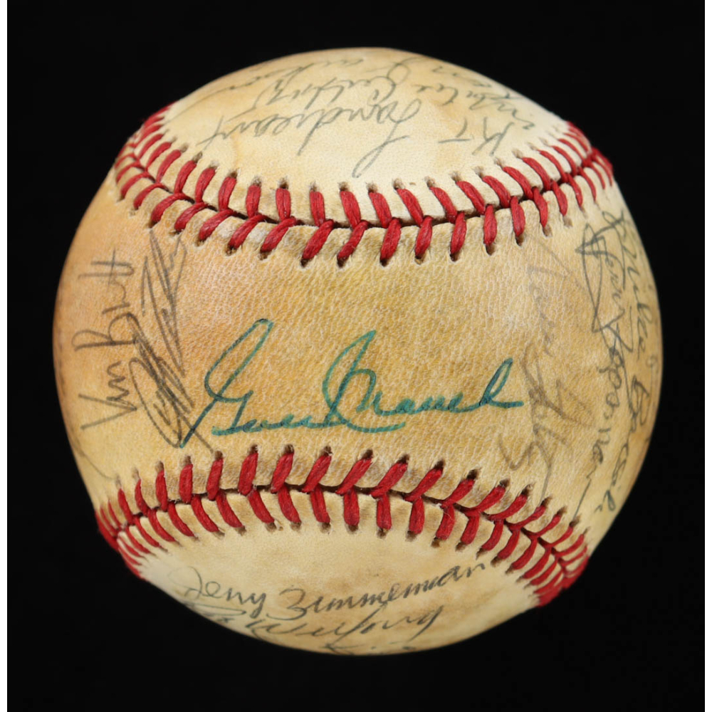 1979 Twins Baseball Team-Signed By (30) With Jerry Koosman, Gene Mauch ...