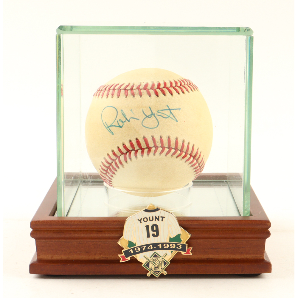 Take A Look About Robin Yount Autographed Baseball