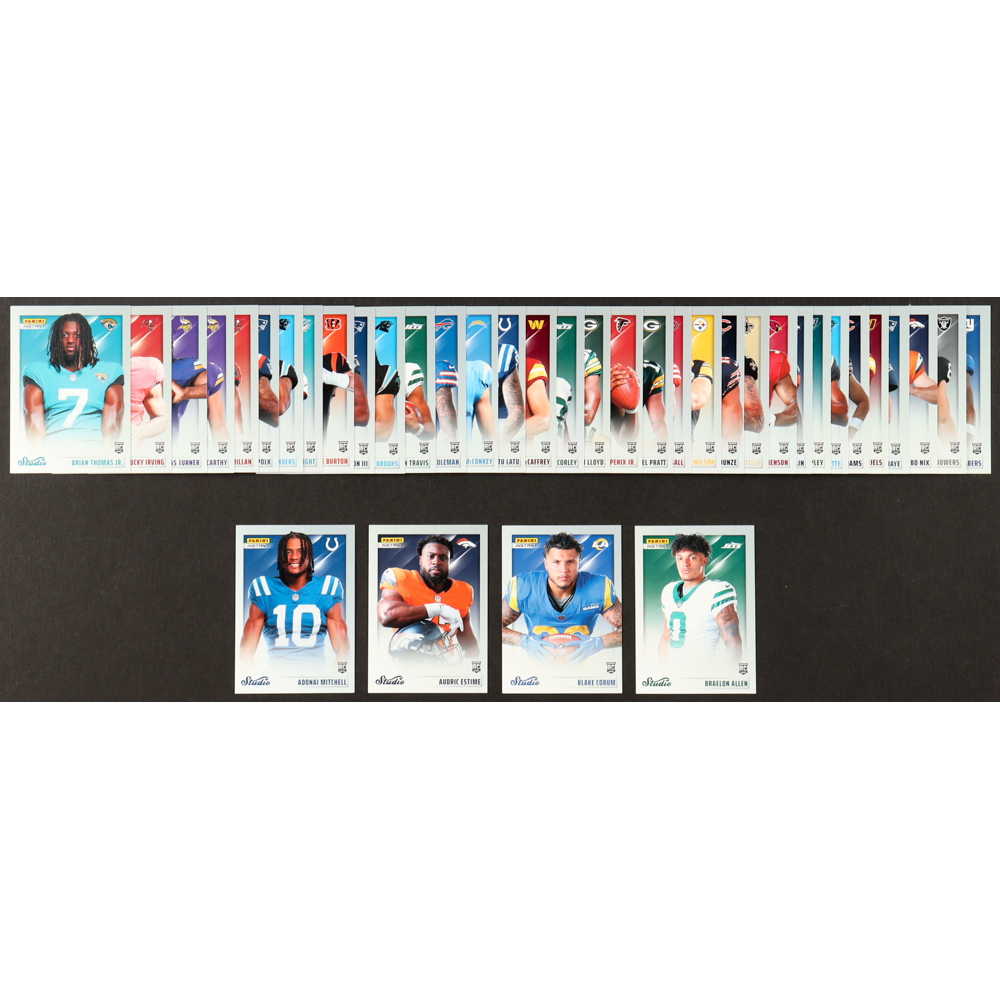 2024 Panini Instant Studio Rookies Complete Set Of (38) Cards With ...