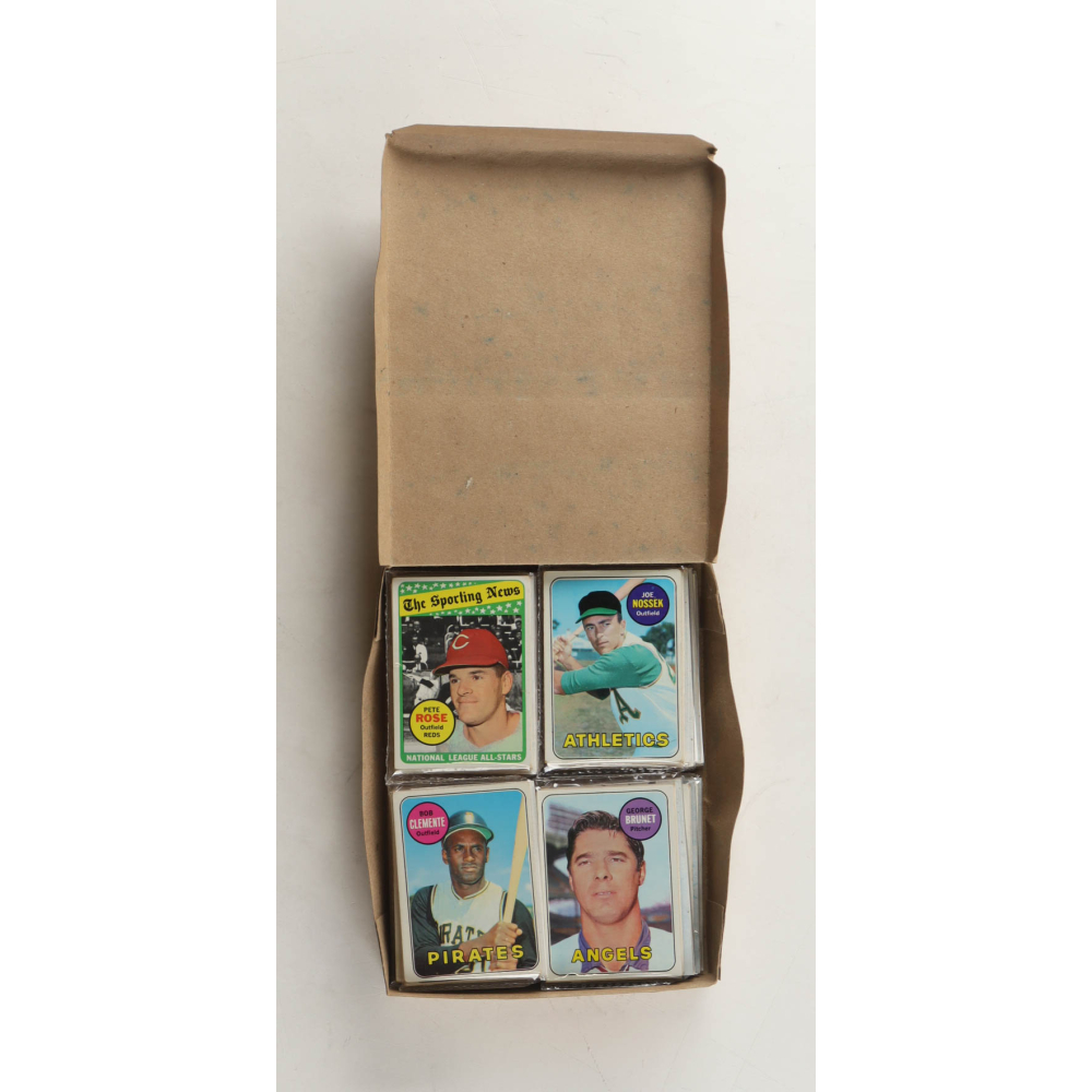 1969 Topps Baseball Card Fun Pack Box with (20) Packs | Pristine Auction