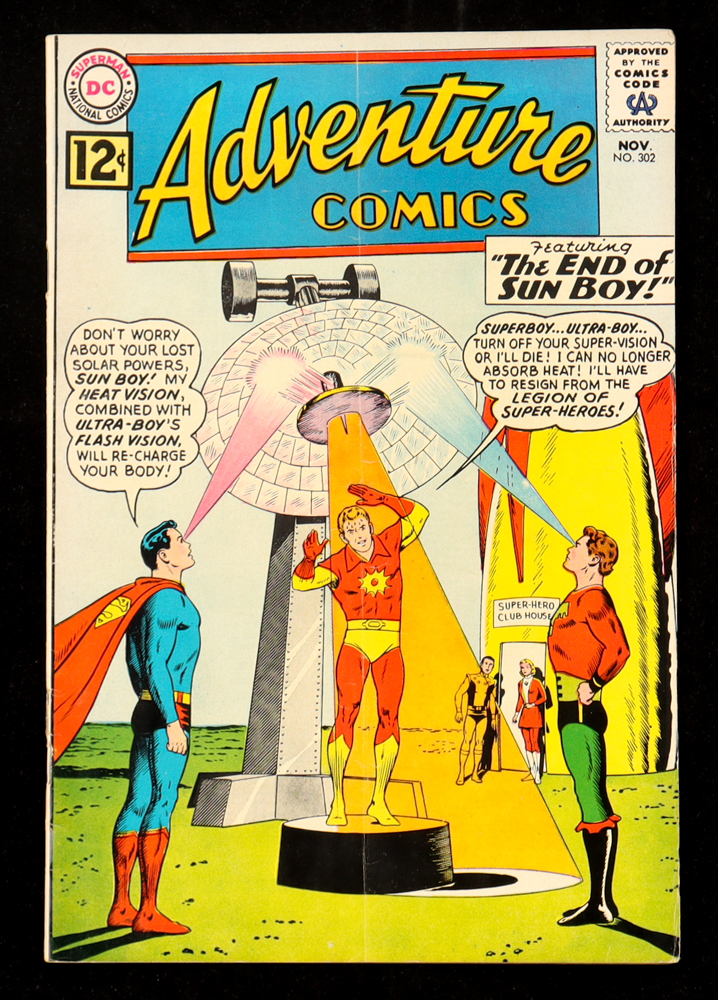 1962 "Adventure Comics" Issue #302 D.C. Comic Book | Pristine Auction