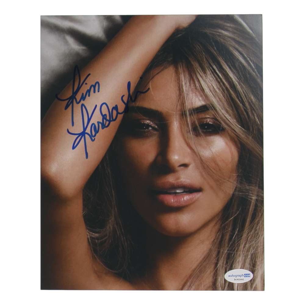 Kim Kardashian Signed 8x10 Photo (AutographCOA) | Pristine Auction