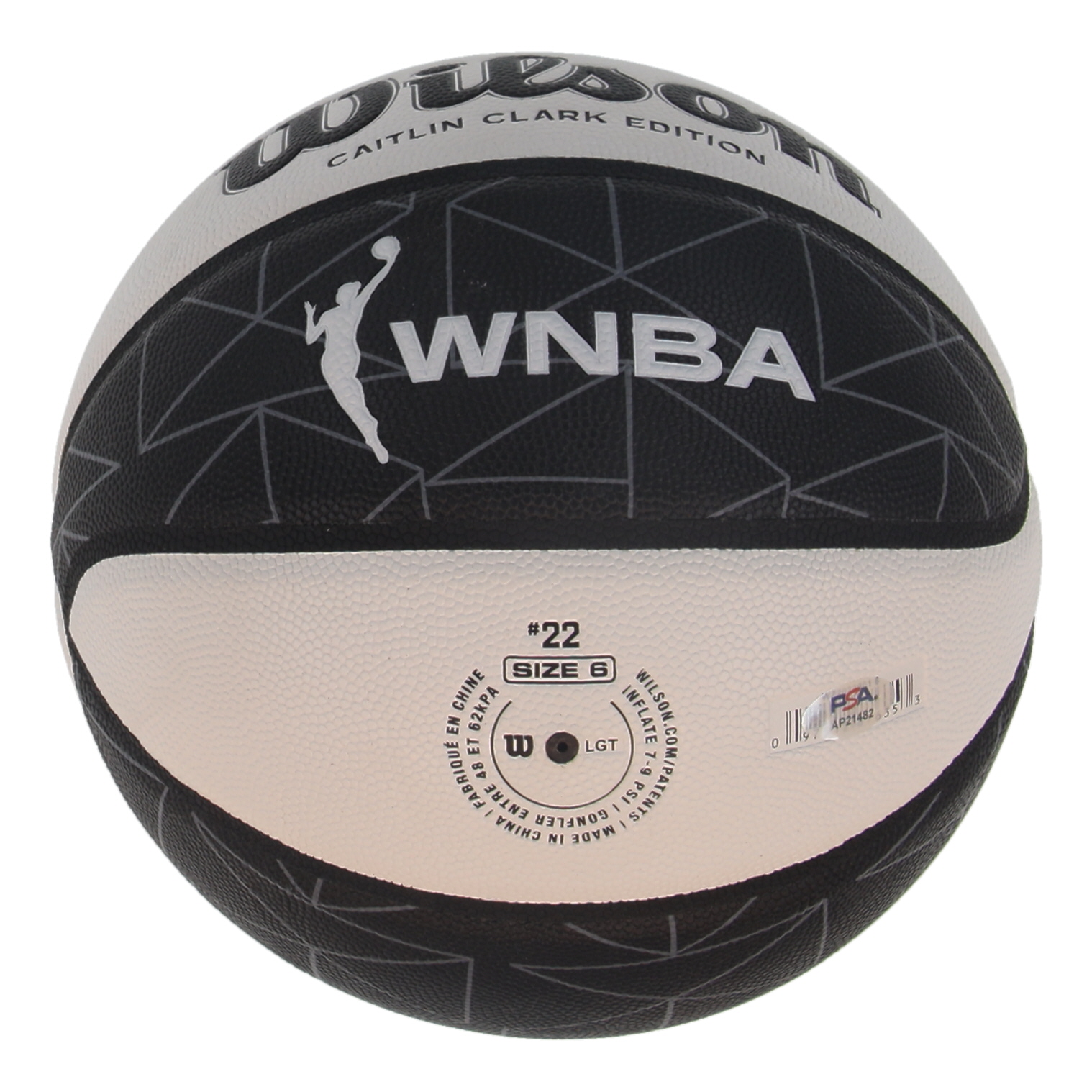 Caitlin Clark Signed Signer Edition WNBA Basketball (PSA) | Pristine ...