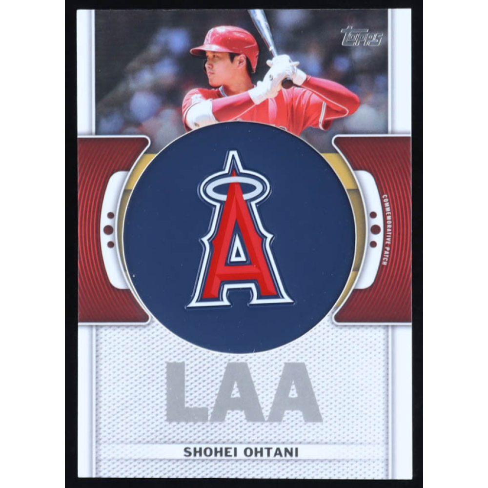 Shohei Ohtani 2023 Topps Commemorative Team Logo Patch Relic #TLP-SO ...