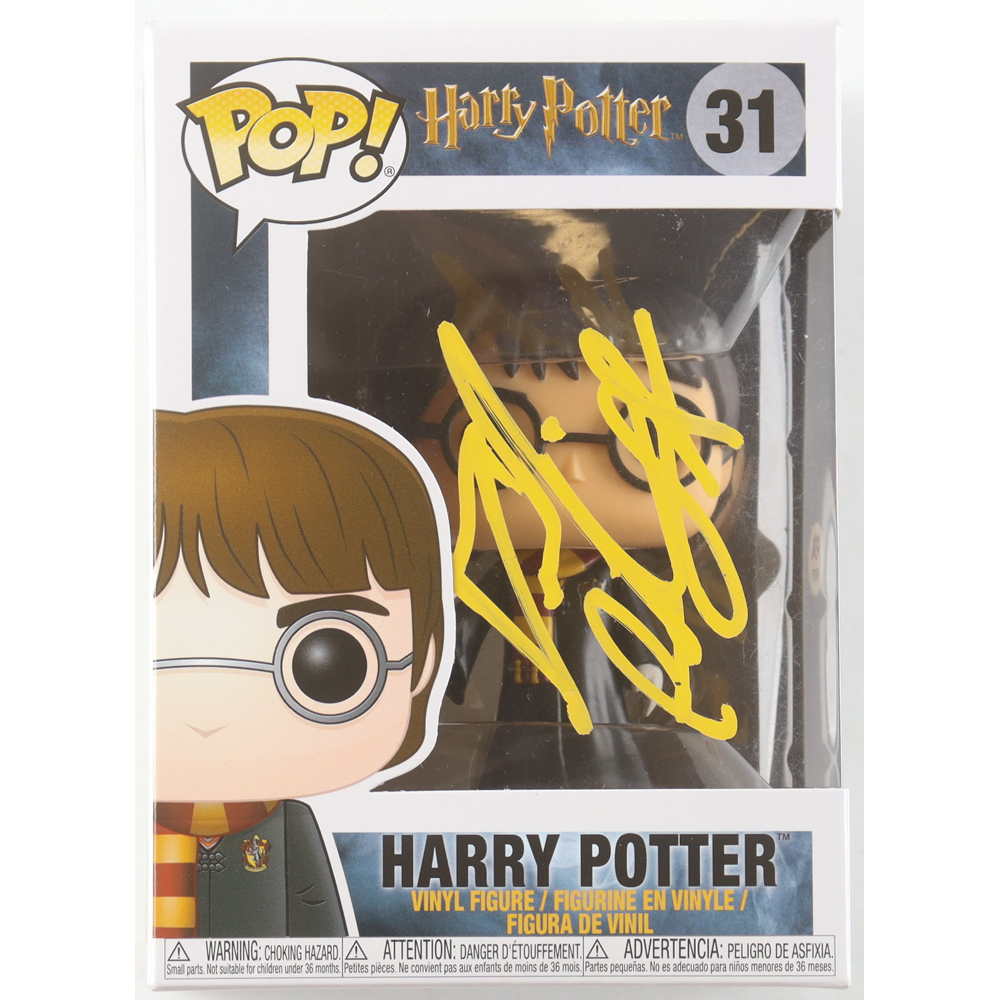 Daniel Radcliffe Signed "Harry Potter" #31 Harry Potter Funko Pop ...