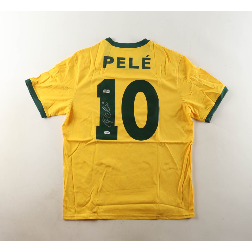 Pele Signed Jersey (PSA & Beckett) | Pristine Auction