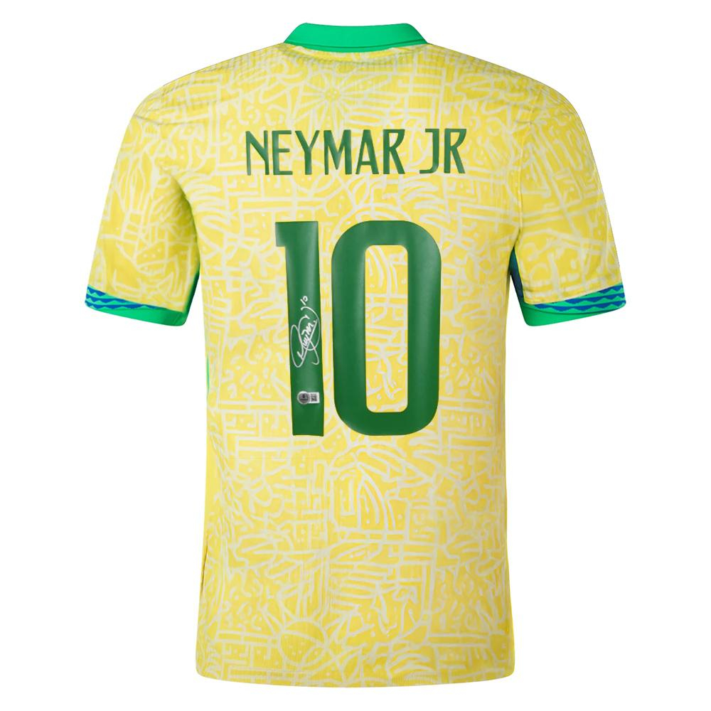 Neymar Jr. Signed Brazil Nike Authentic Jersey (Beckett) | Pristine Auction