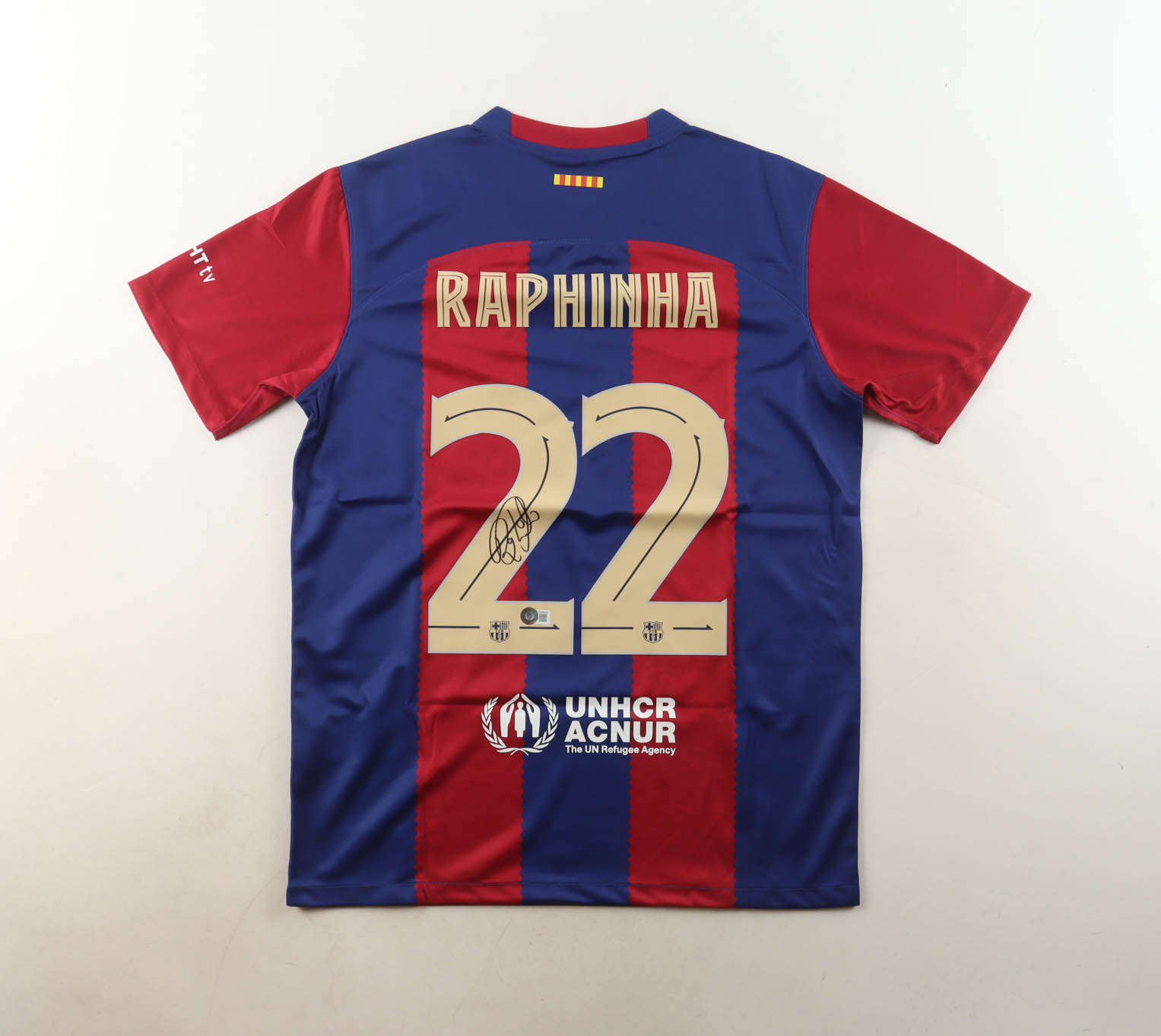 Raphinha Signed Barcelona Nike Authentic Jersey (Beckett) | Pristine ...