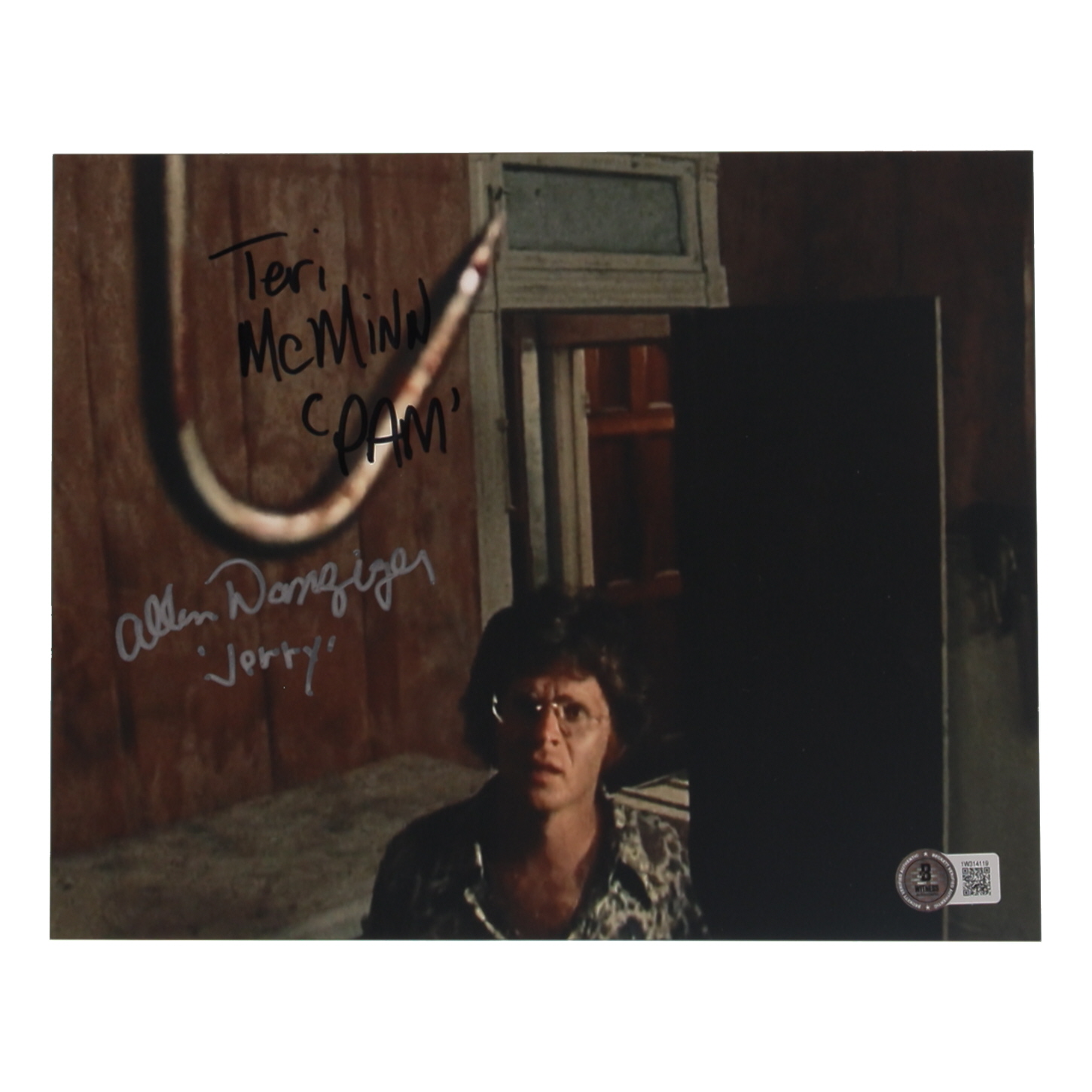 Teri McMinn & Allen Danziger Signed "The Texas Chainsaw Massacre" 8x10 Photo inscribed "Pam ...