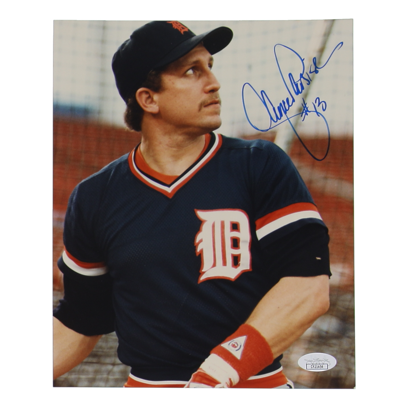 Lance Parrish Signed Tigers 8x10 Photo (JSA) | Pristine Auction