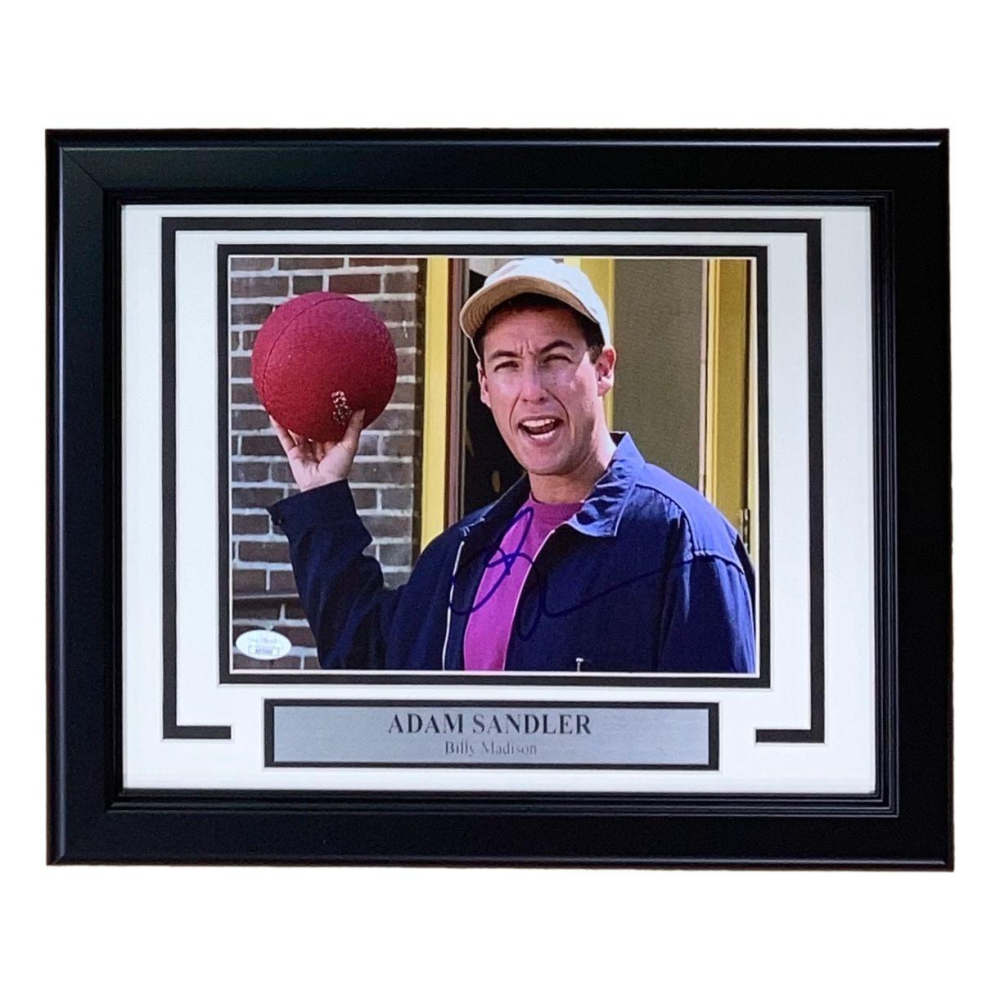 Adam Sandler Signed "Billy Madison" Custom Framed Photo (JSA) | Pristine Auction