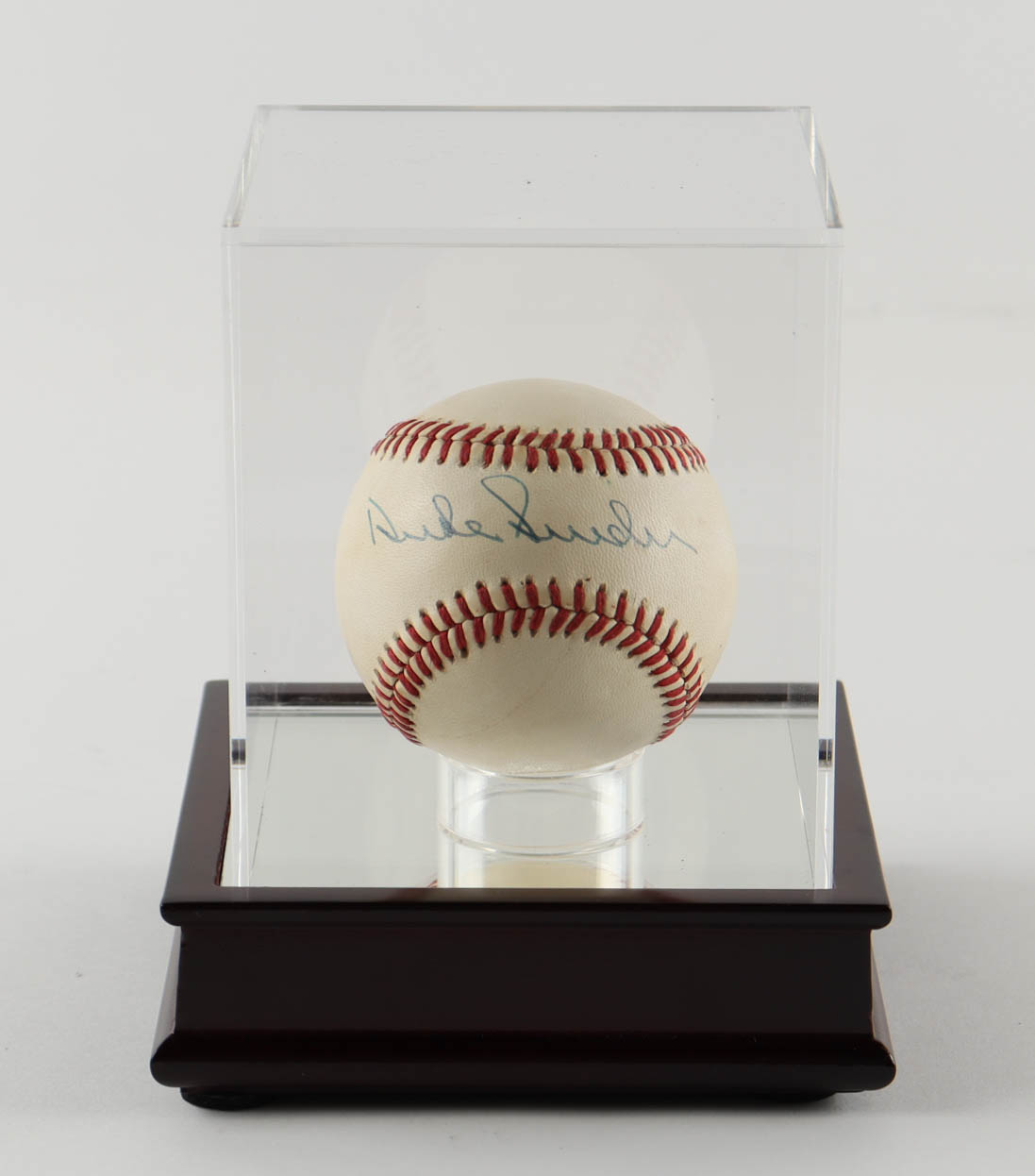 Duke Snider Signed ONL Baseball with Display Case (JSA) | Pristine Auction