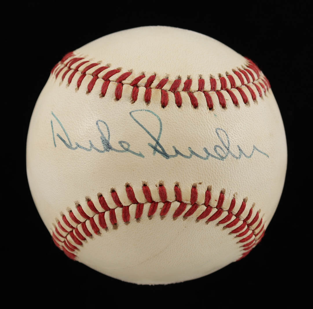 Duke Snider Signed ONL Baseball with Display Case (JSA) | Pristine Auction