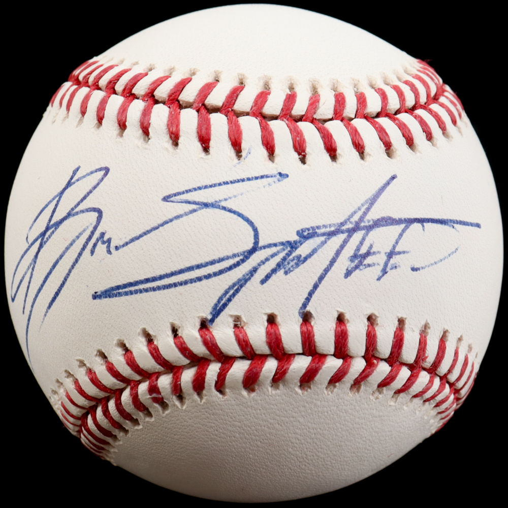 Bruce Springsteen Signed OML Baseball with Display Case (Beckett ...