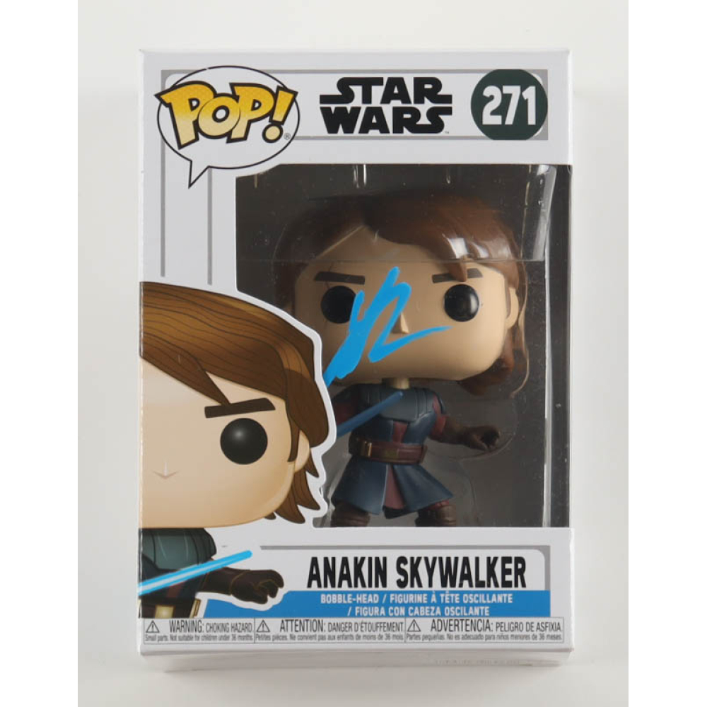 Hayden Christensen Signed "Star Wars" #271 Anakin Skywalker Bobble-Head ...