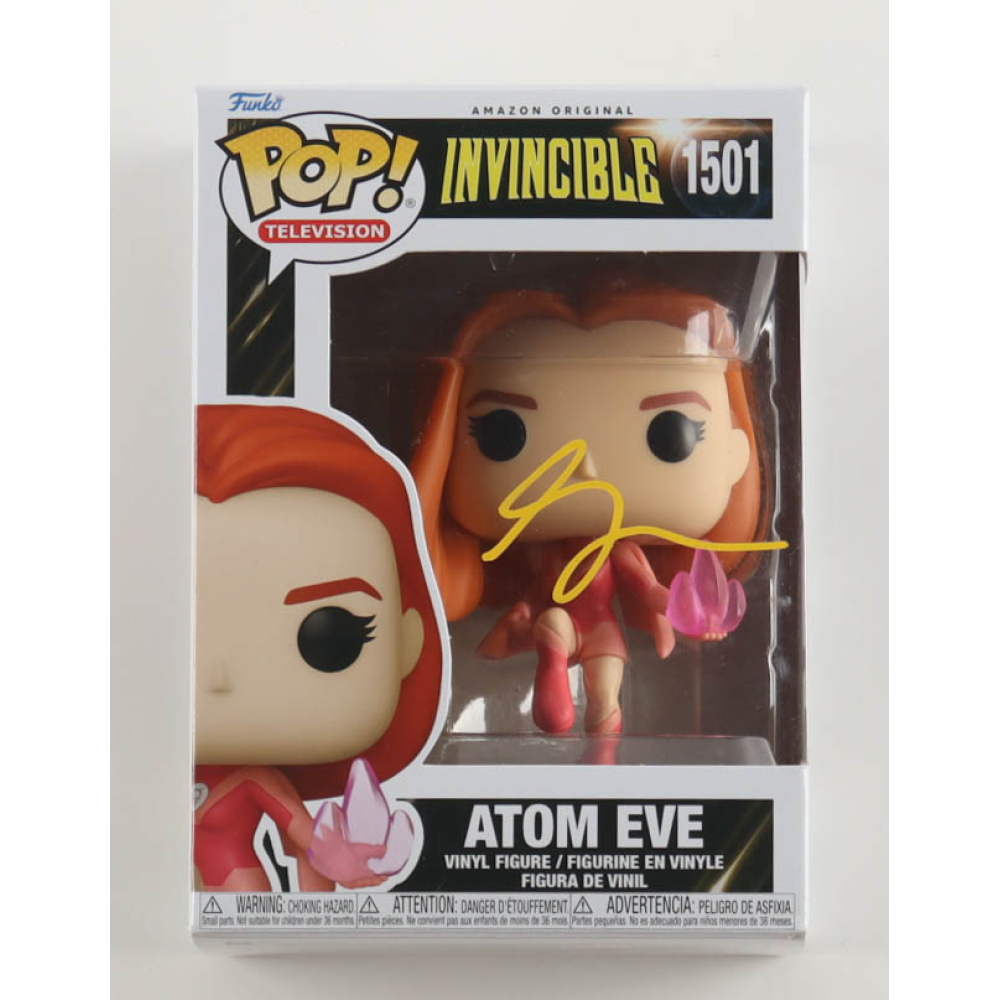 Gillian Jacobs Signed "Invincible" #1501 Atom Eve Funko Pop! Vinyl ...
