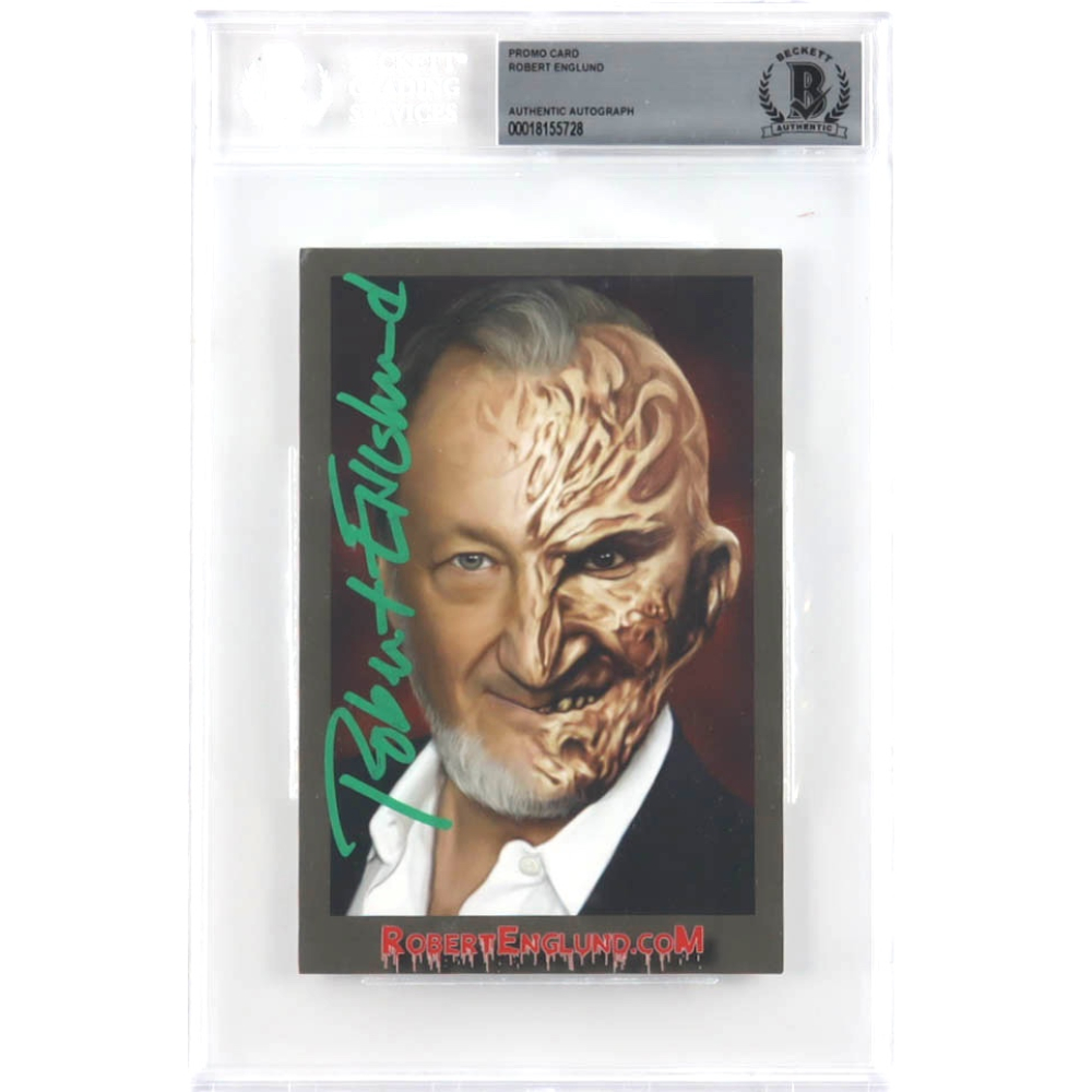 Robert Englund Signed 4x6 Photo (BGS) | Pristine Auction