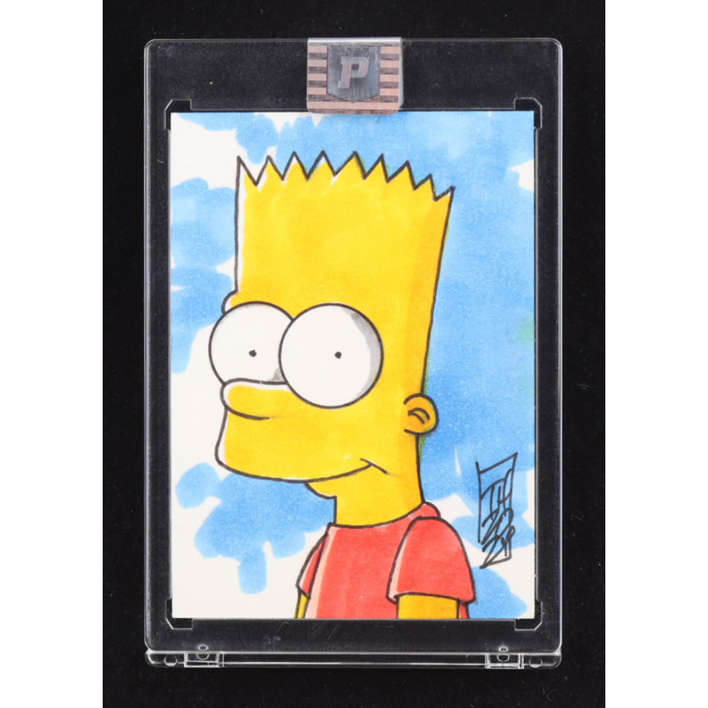 Bart Simpson | The Simpsons | Original Art Sketch Card by Tom Hodges (1 ...
