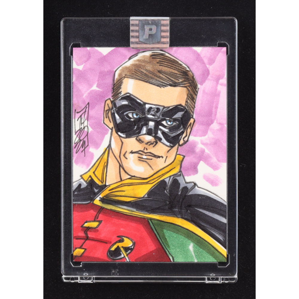 Robin (O'Donnell) | DC | Original Art Sketch Card by Tom Hodges (1/1 ...
