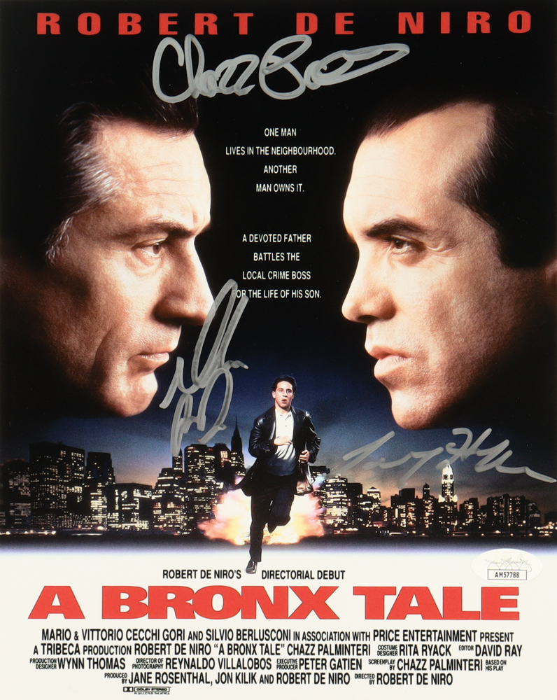 Taral Hicks, Chazz Palminteri & Lillo Brancato Signed "A Bronx Tale ...
