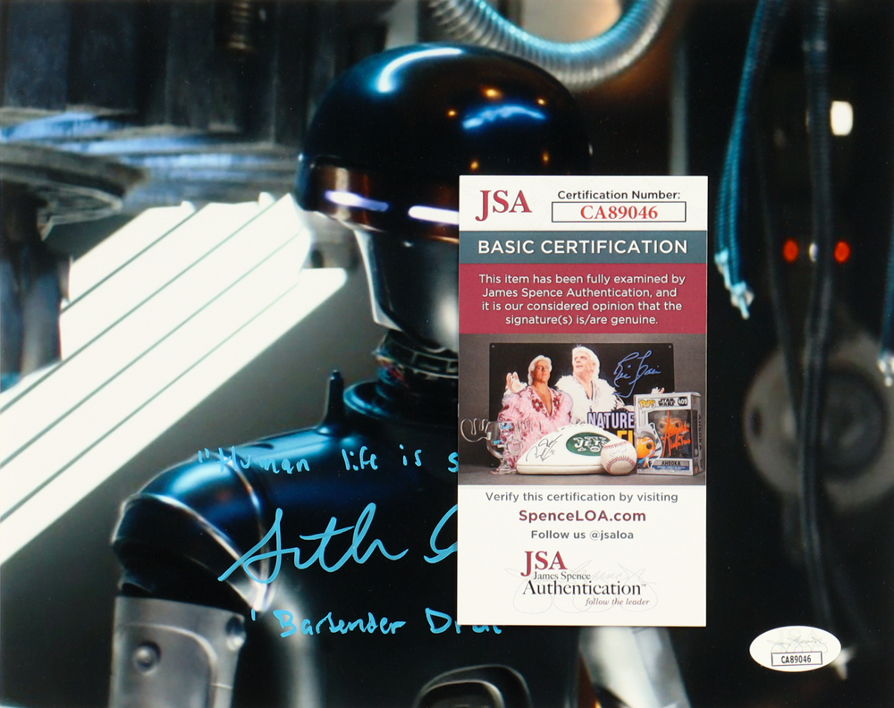 Seth Gabel Signed "STAR WARS: The Mandalorian" 8x10 Photo Inscribed ...