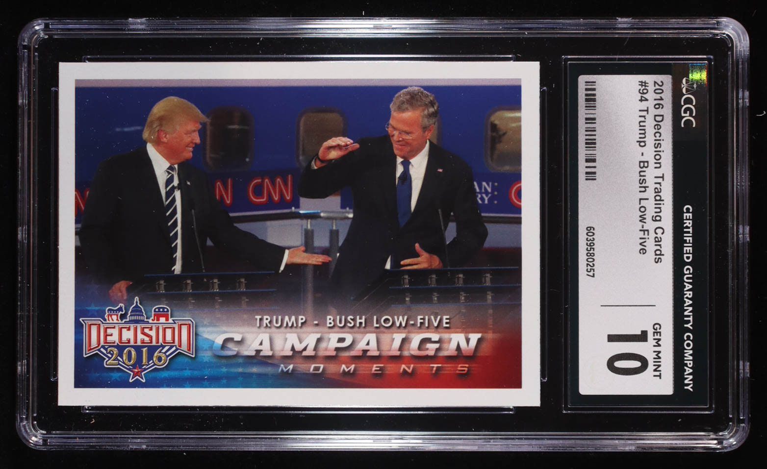 Donald Trump / George W. Bush 2016 Decision 2016 #94 Trump - Bush Low ...