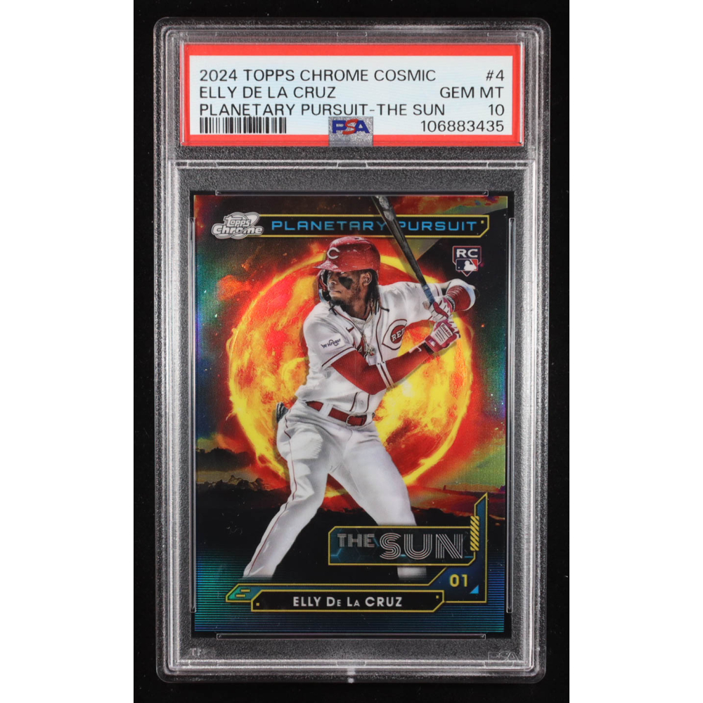 Elly De La Cruz 2024 Topps Chrome Cosmic Planetary Pursuit The Sun #4 ...