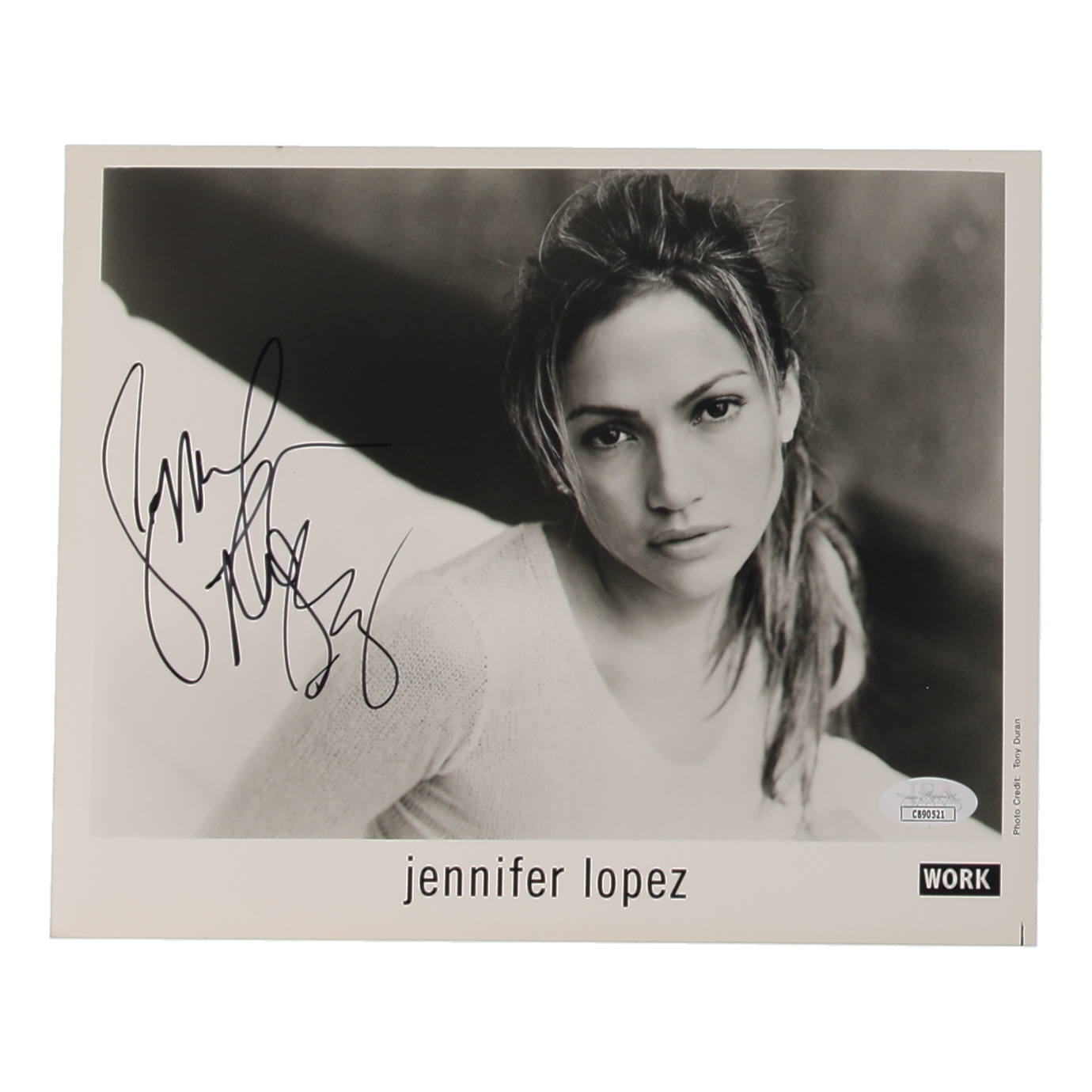Jennifer Lopez Signed 8x10 Photo (JSA) | Pristine Auction