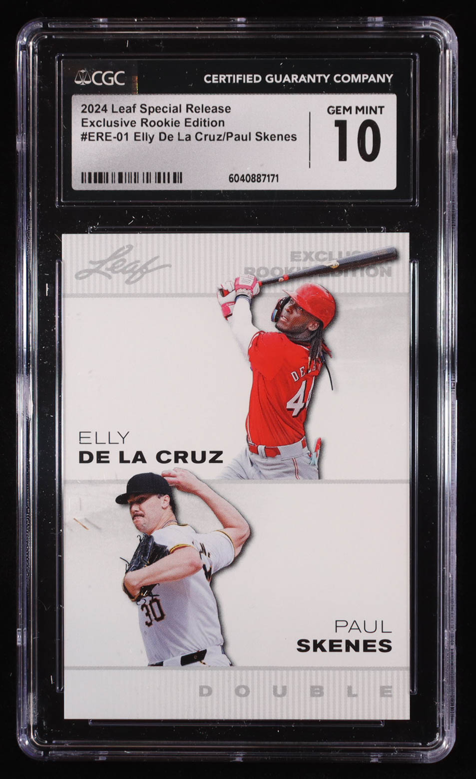 Elly De La Cruz / Paul Skenes 2024 Leaf Special Release Exclusive ...