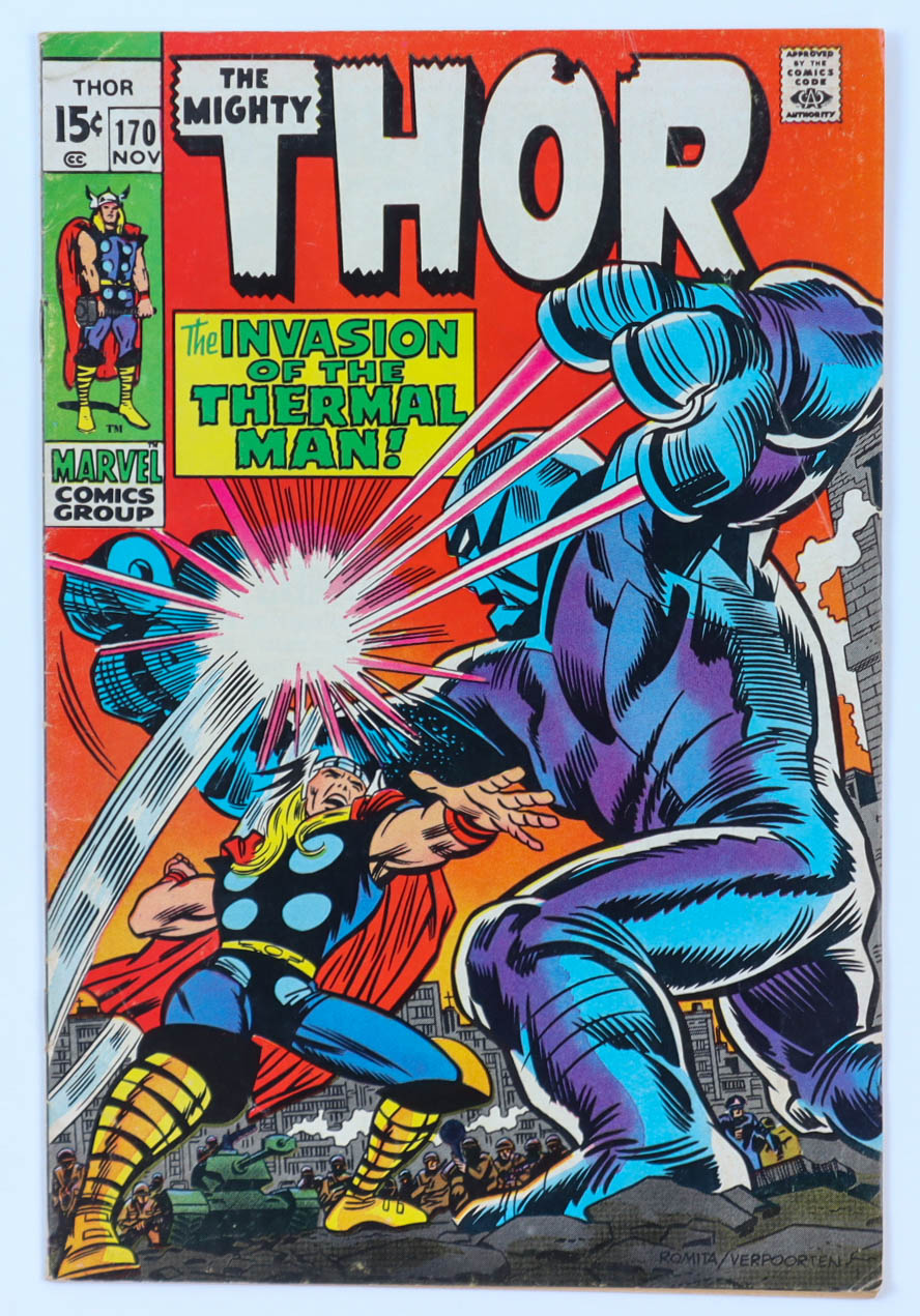 1969 "Thor" Issue #170 Marvel Comic Book | Pristine Auction