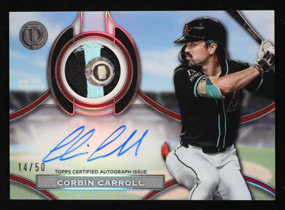Corbin Carroll 2025 Topps Tribute #TA-CCA Tribute Autograph /199 Price Guide - Sports Card Investor
