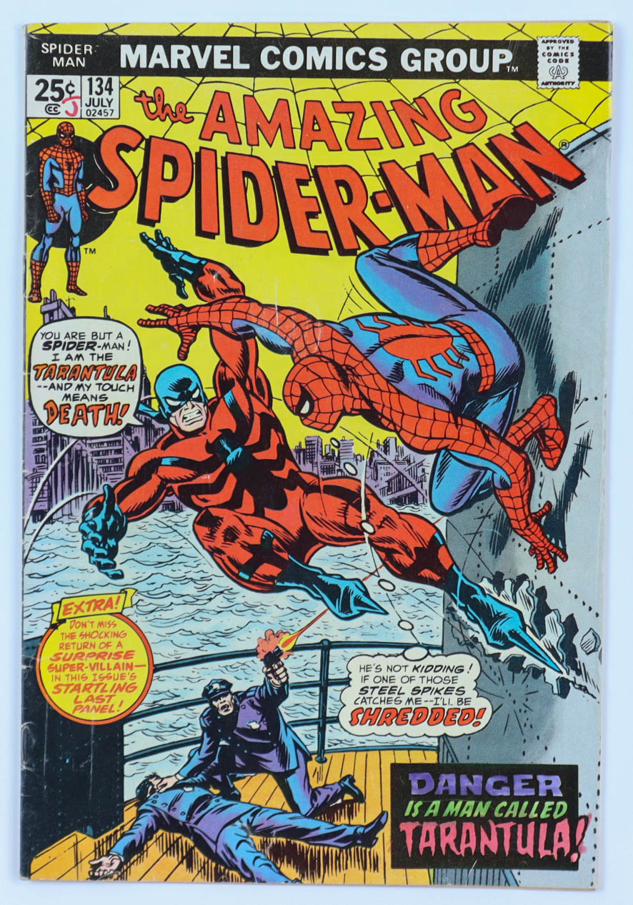 1974 "The Amazing Spider-Man" #134 Marvel Comic Book | Pristine Auction