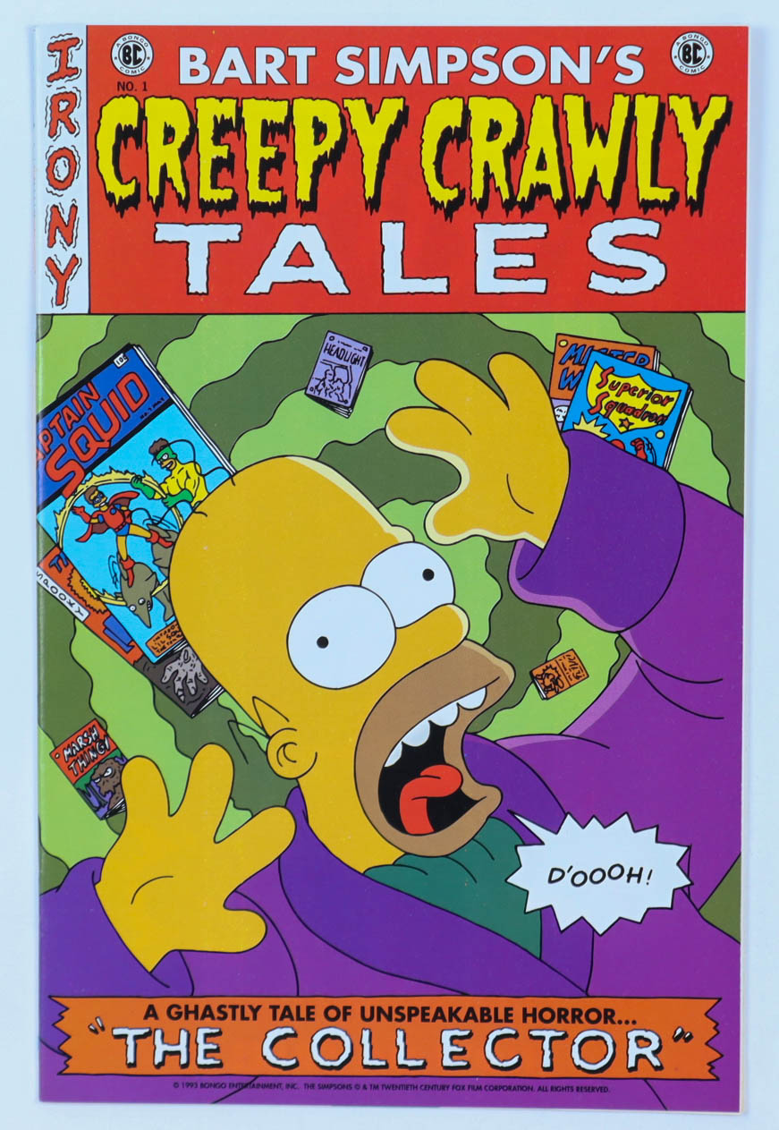 1993 "Simpsons" Issue #1 Bongo Comic Book | Pristine Auction