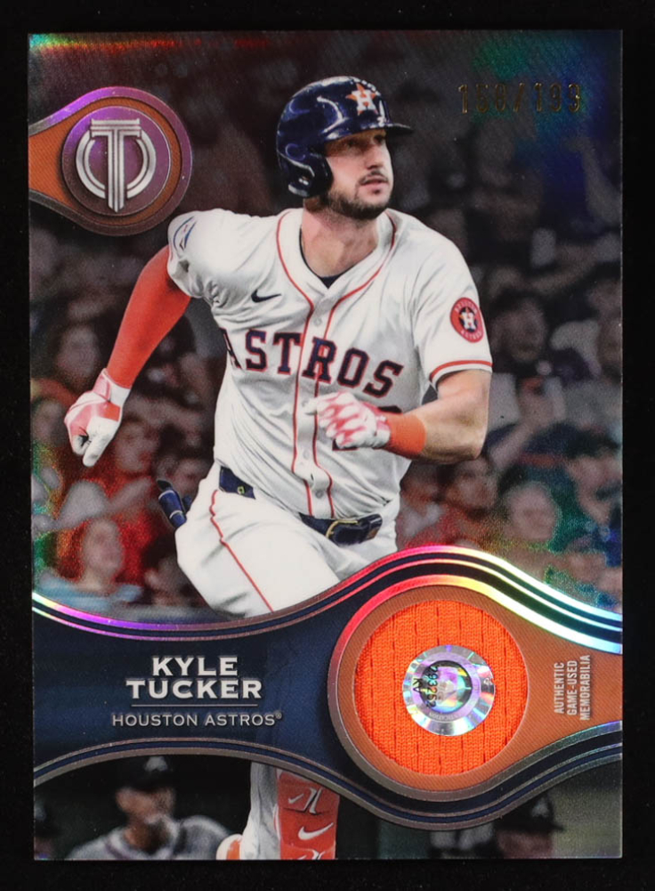 Kyle Tucker 2025 Topps Tribute #SOA-KT Stamp of Approval /199 Price ...
