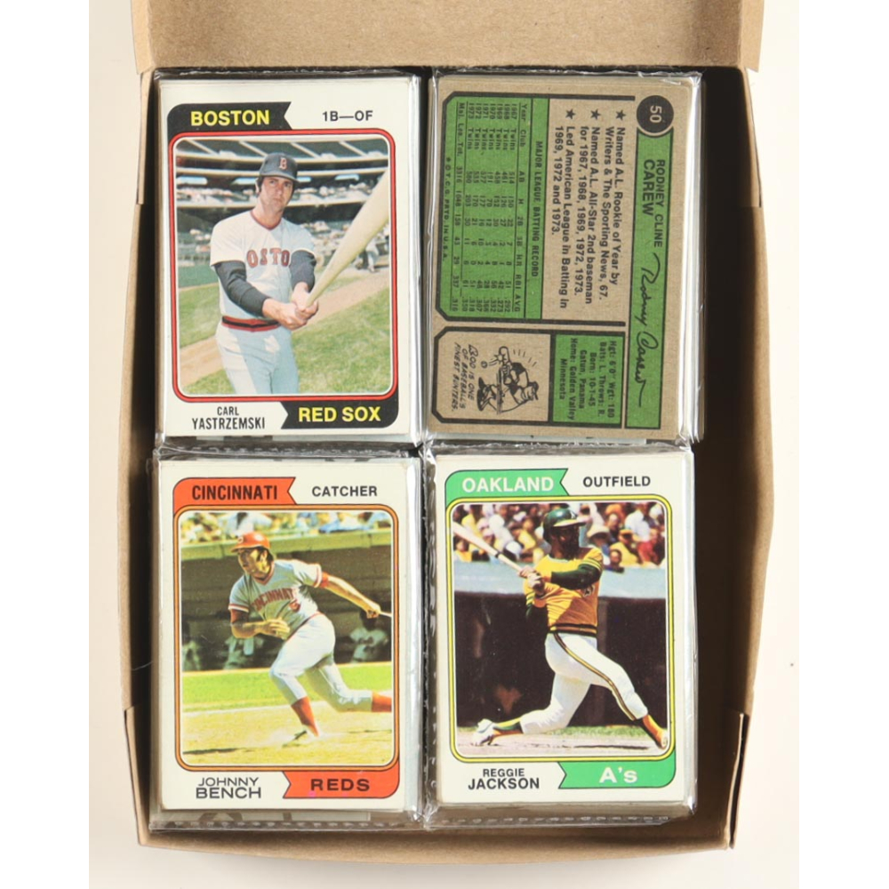1974 Topps Baseball Card Fun Pack Box with (20) Packs | Pristine Auction