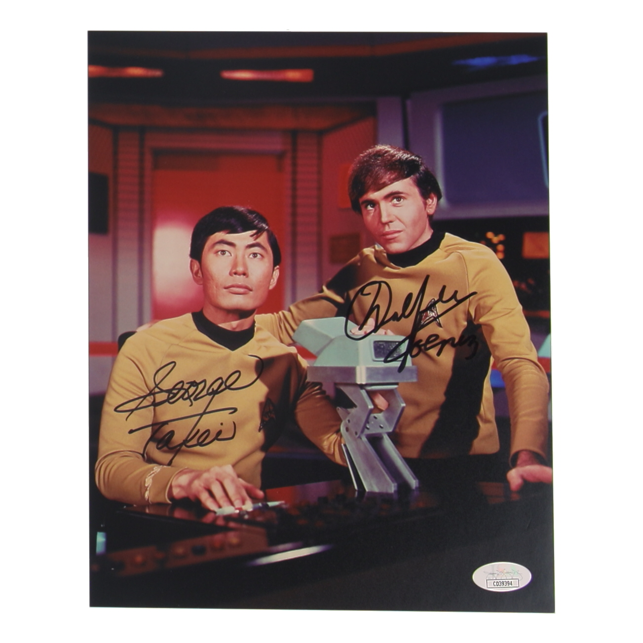 George Takei & Walter Koenig Signed "Star Trek" 8x10 Photo (JSA ...