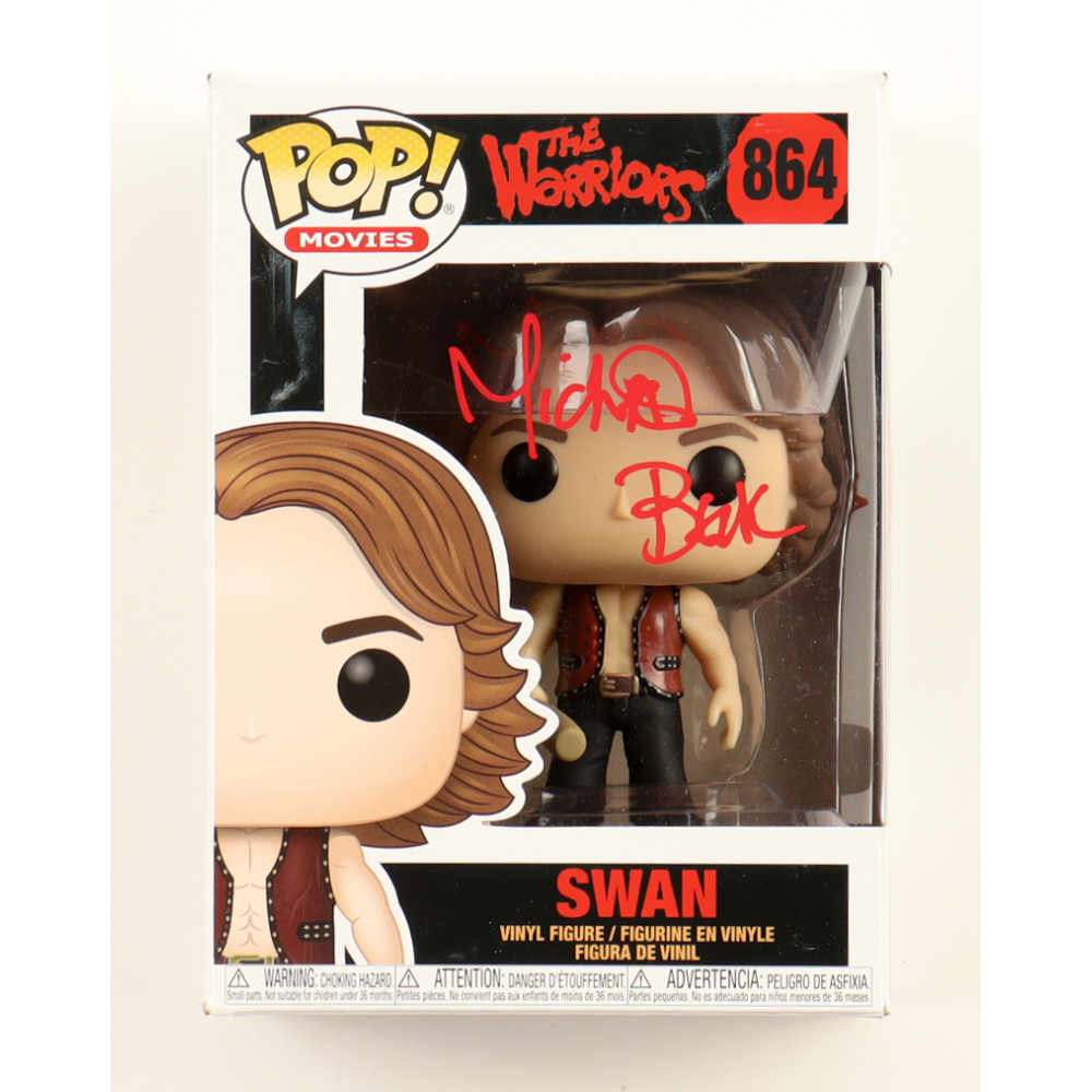 Michael Beck Signed "The Warriors" #864 Swan Funko Pop! Vinyl Figure ...