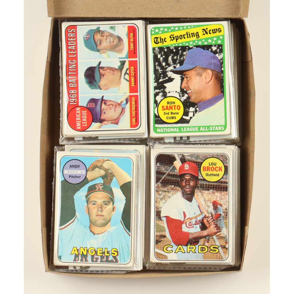 1969 Topps Baseball Card Fun Pack Box with (20) Packs | Pristine Auction