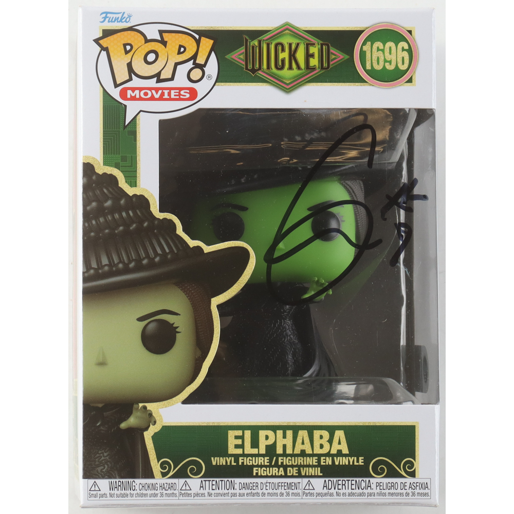 Cynthia Erivo Signed "Wicked" #1696 Elphaba Funko Pop! Vinyl Figure ...