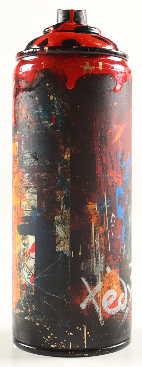 "CAN_Face Money" 2025 Spray Paint Can Original Art Piece By Tadas ...