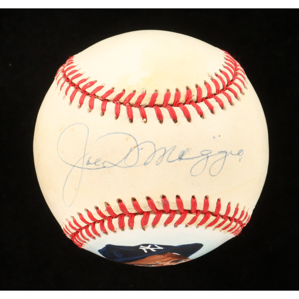 Joe DiMaggio Signed Player Portrait OAL Baseball (Beckett) | Pristine ...