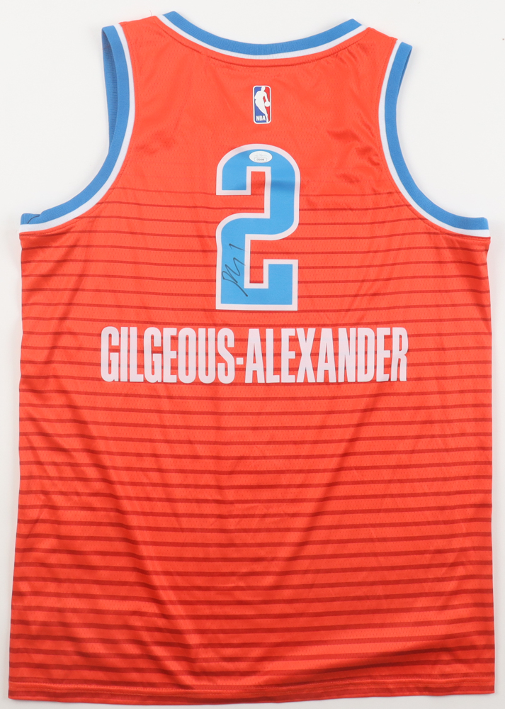 Shai Gilgeous-Alexander Signed Thunder Jordan Authentic Jersey (JSA ...
