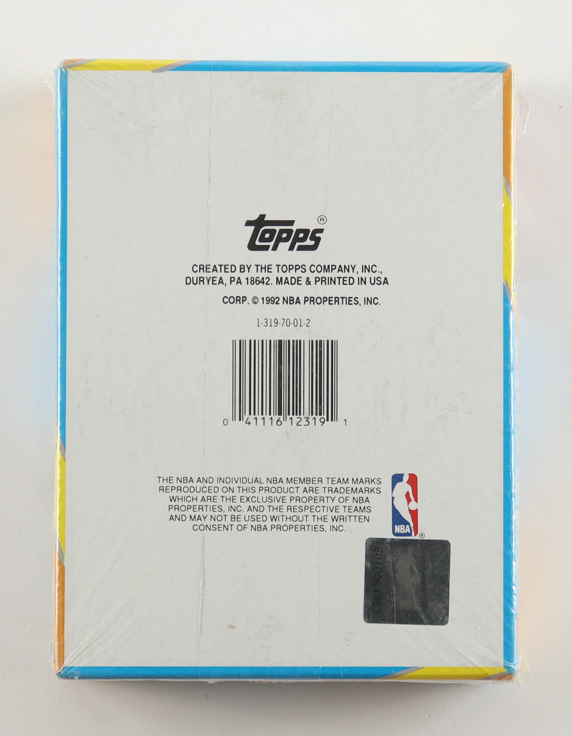 1992-93 Topps Series 1 Basketball Wax Box with (36) Packs | Pristine ...